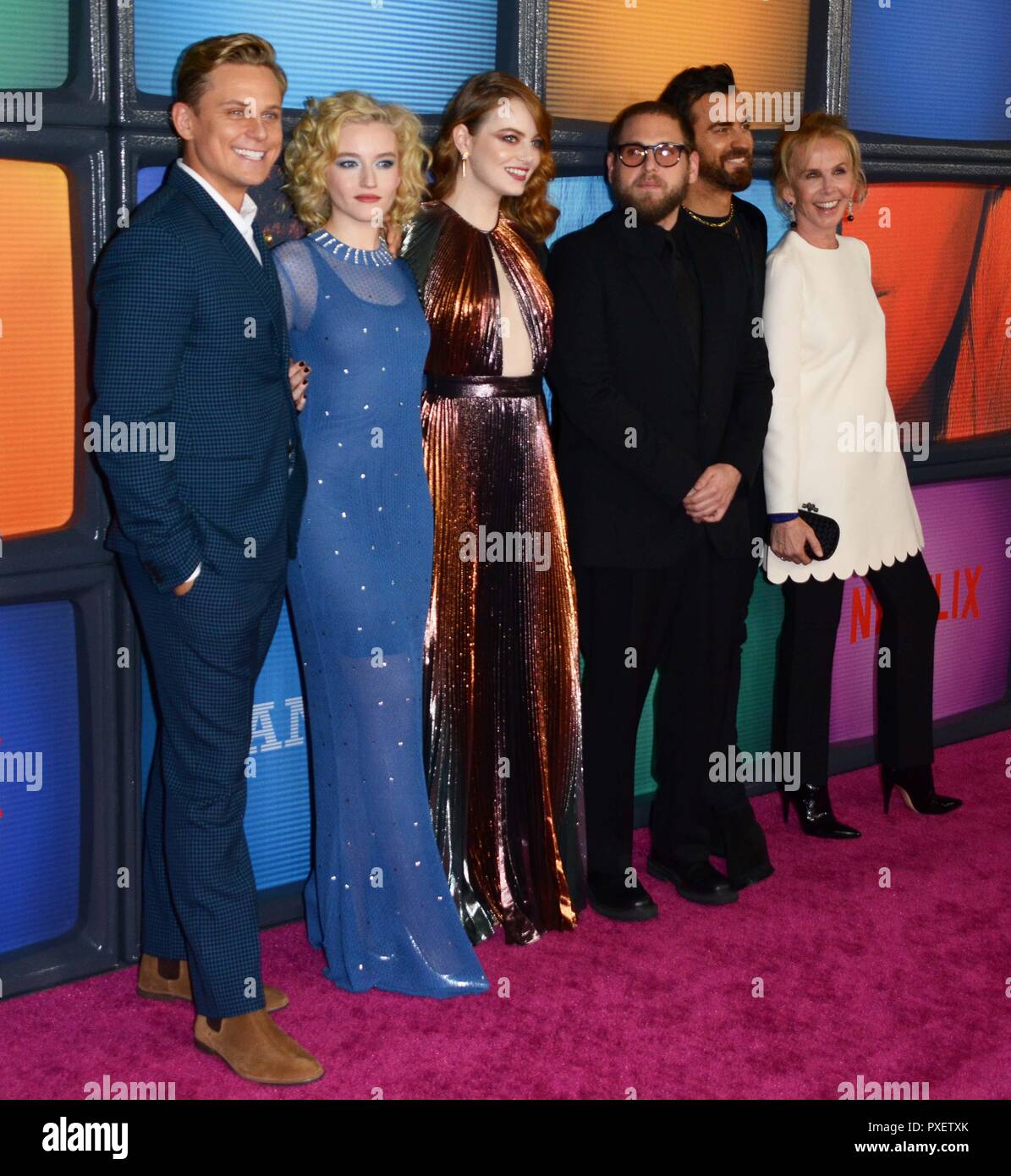 Season 1 Premiere of Netflix's 'Maniac' Featuring: Cast Where: NYC, New ...