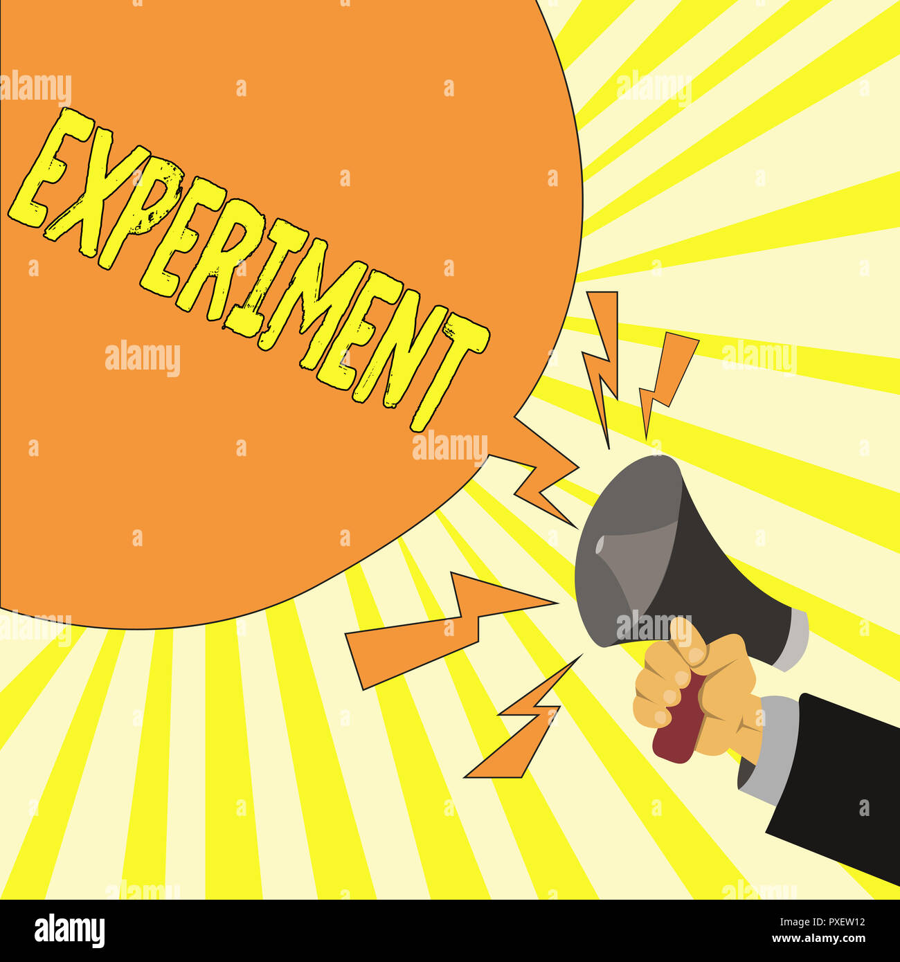 Text sign showing Experiment. Conceptual photo Scientific procedure ...