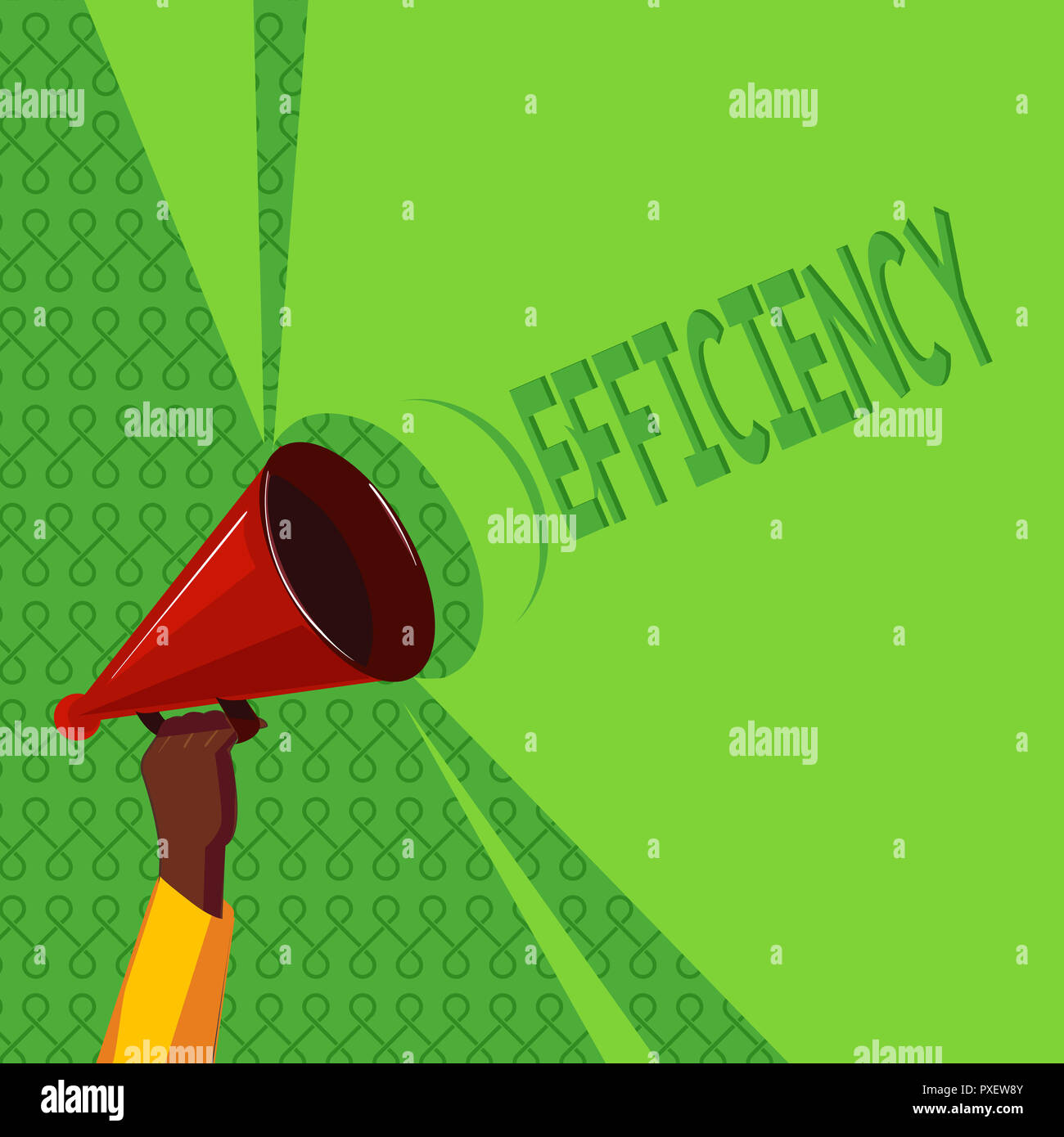 Handwriting text writing Efficiency. Concept meaning State or quality ...