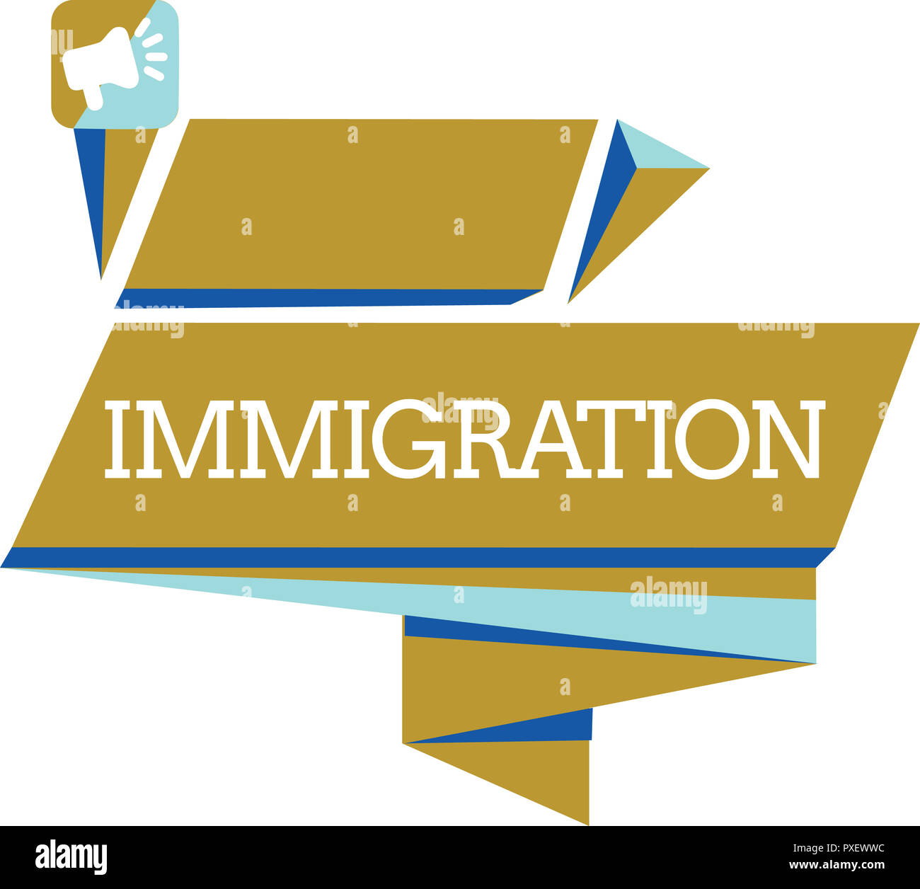 Word writing text Immigration. Business concept for Action of coming to ...