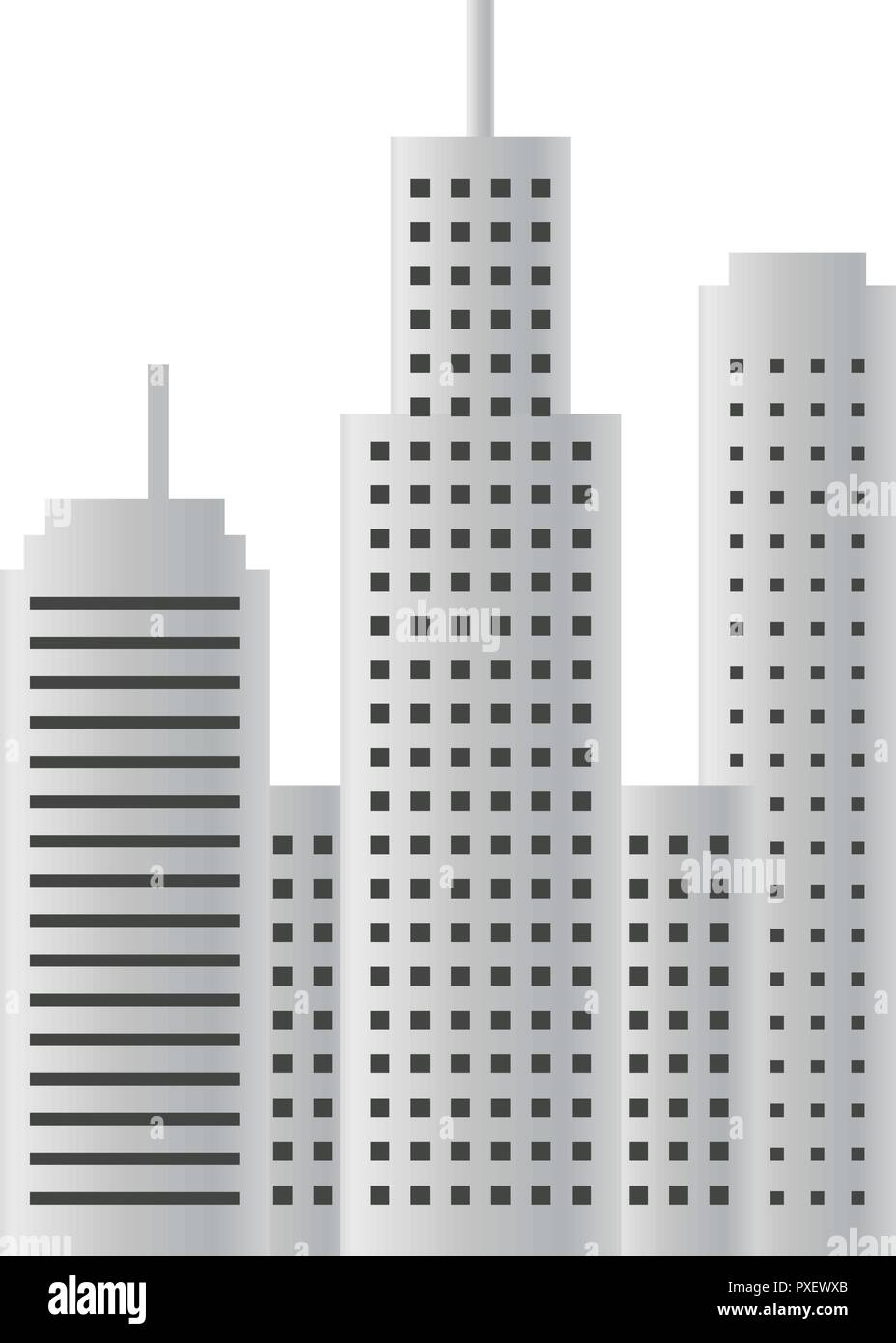Skyscraper design Stock Vector Images - Alamy