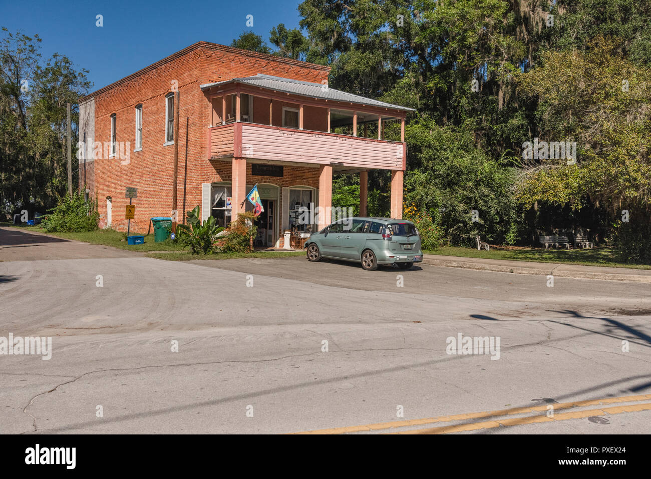 Micanopy Florida Landscape Stock Photo - Alamy