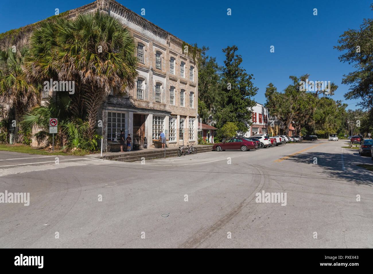 Micanopy Florida Landscape Stock Photo - Alamy