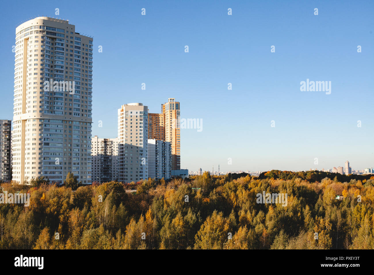 autumn in the city Stock Photo - Alamy