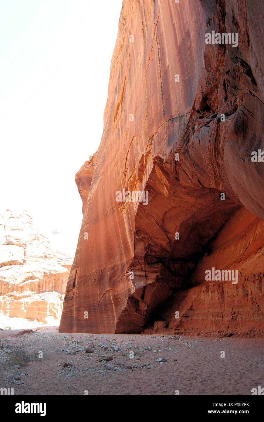 Orange sand stone cliff hi-res stock photography and images - Alamy