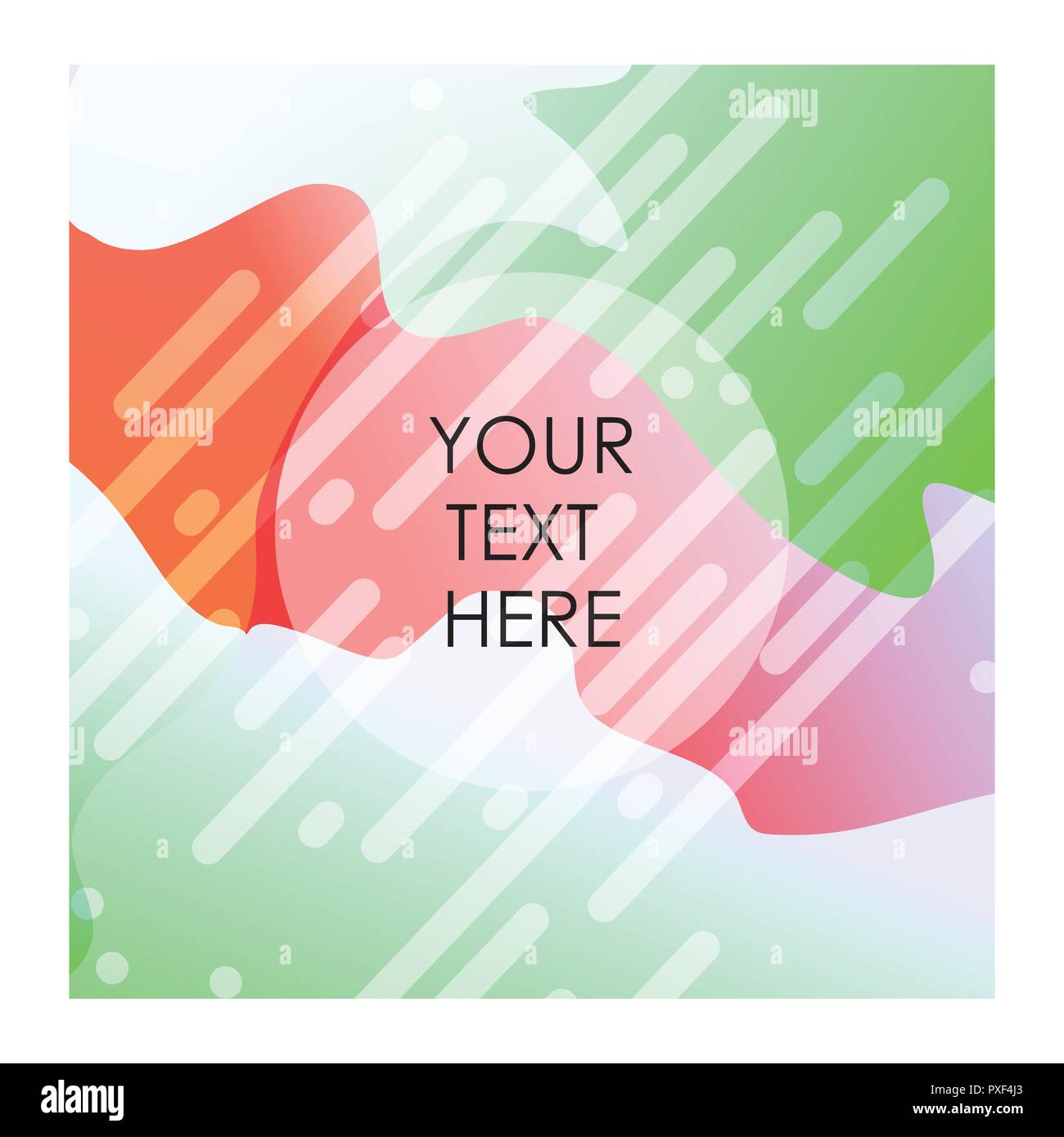 Colorful background with typography design vector Stock Vector Image ...