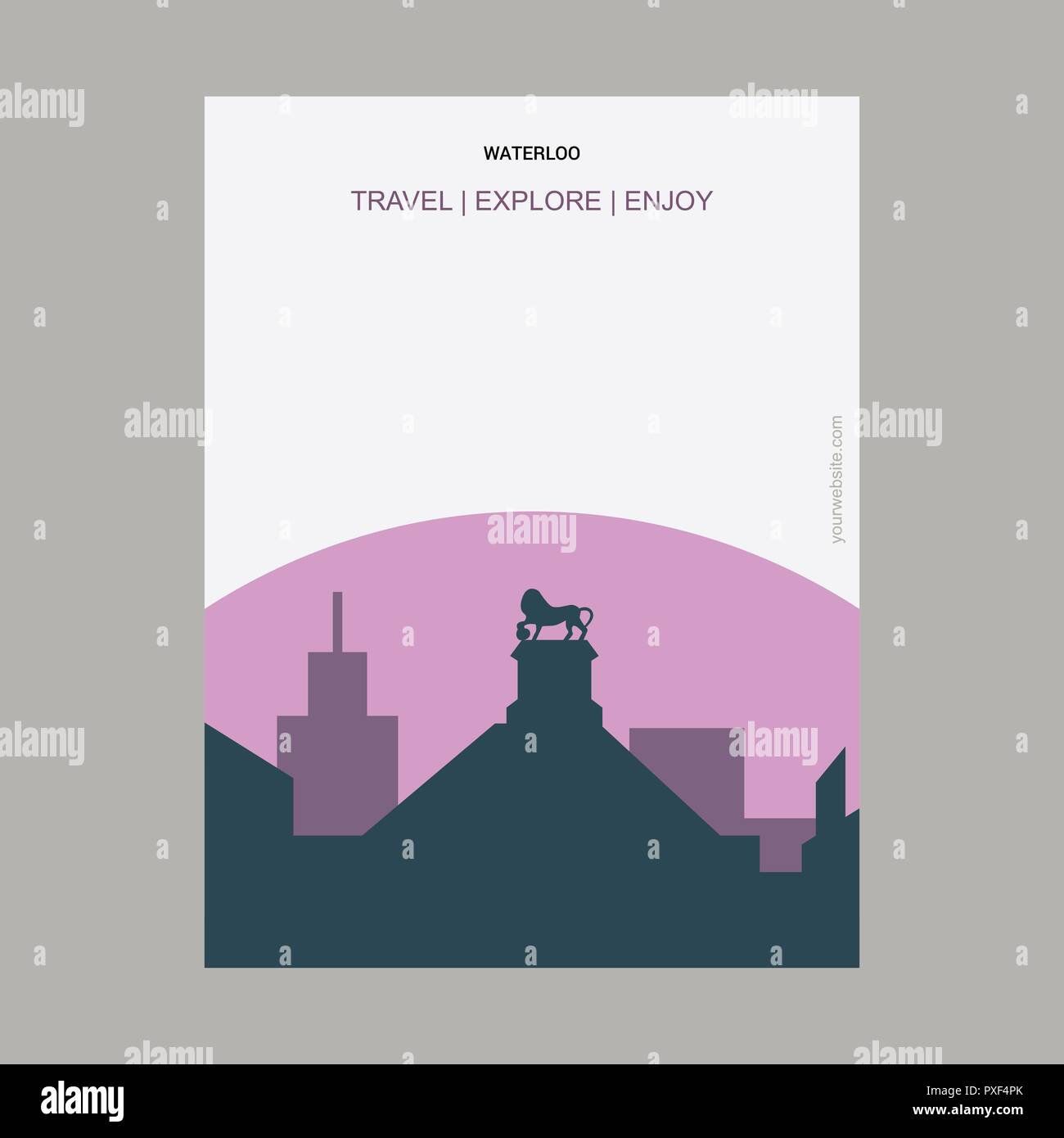 Waterloo buildings Stock Vector Images - Alamy