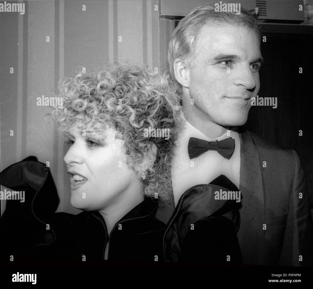 Steve Martin Bernadette Peters 1981 Photo By Adam Scull/PHOTOlink.net ...