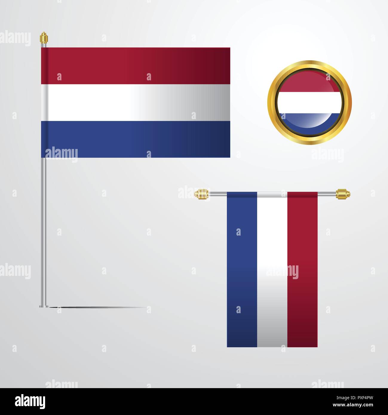 Nld flag Stock Vector Images - Alamy