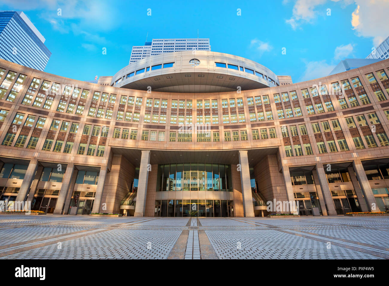 Tokyo, Japan - April 29 2018: The Tokyo Metropolitan Government ...