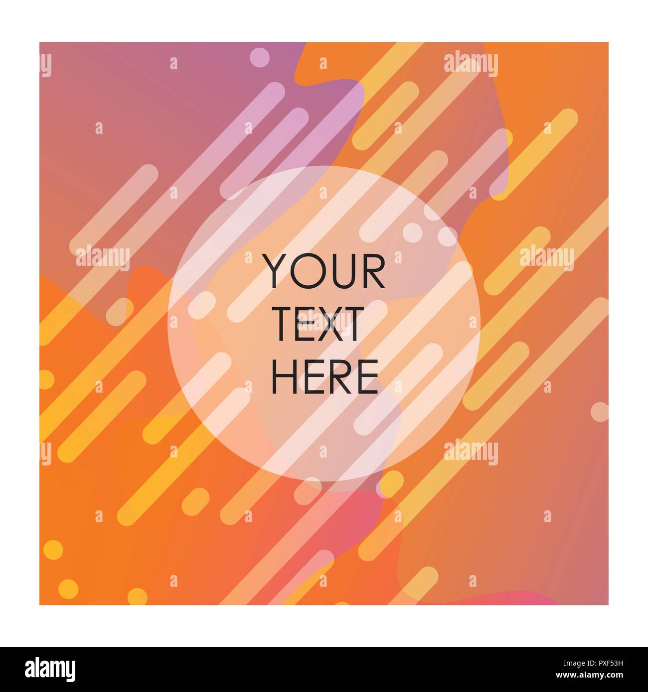 Colorful background with typography vector Stock Vector Image & Art - Alamy