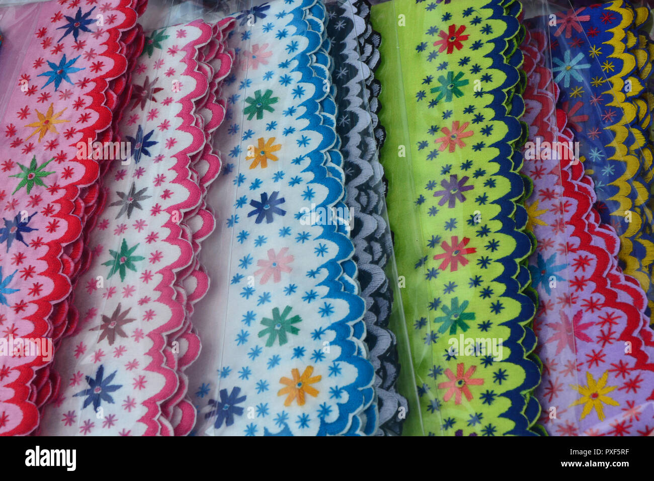 cloth shawl in Traditional Mon Dress used by a woman to wrap over one ...