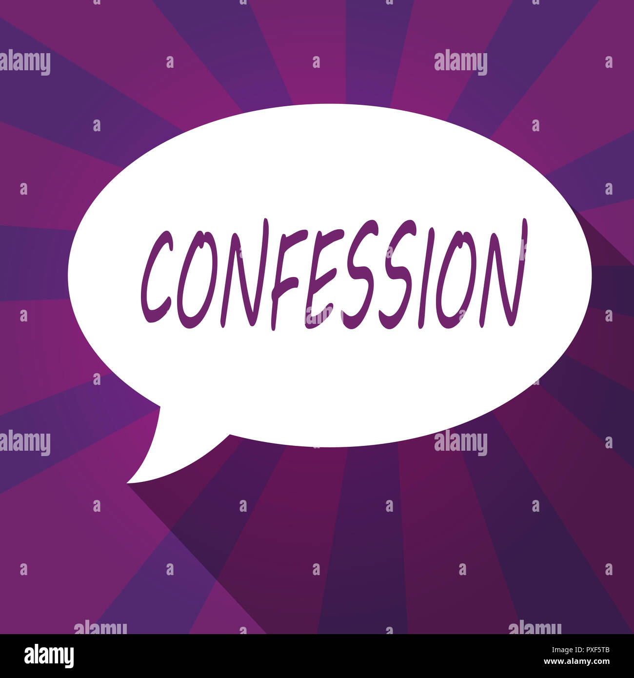 Conceptual hand writing showing Confession. Business photo showcasing ...