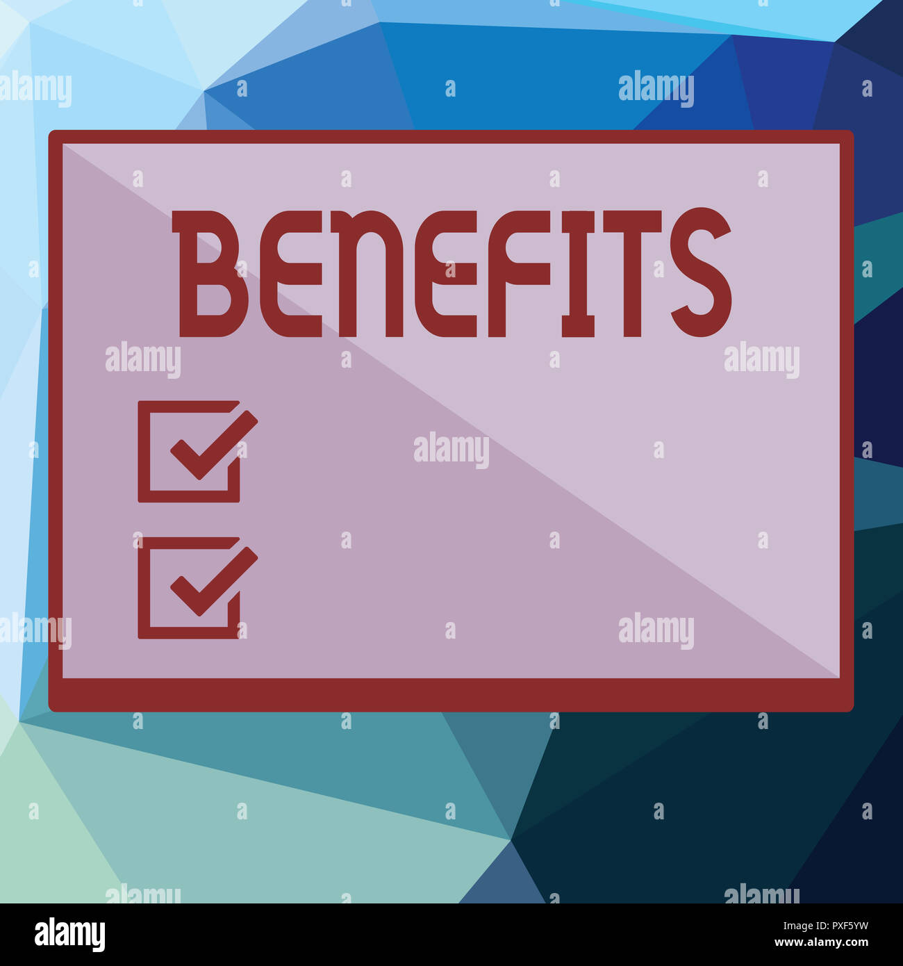 Writing note showing Benefits. Business photo showcasing Advantage ...