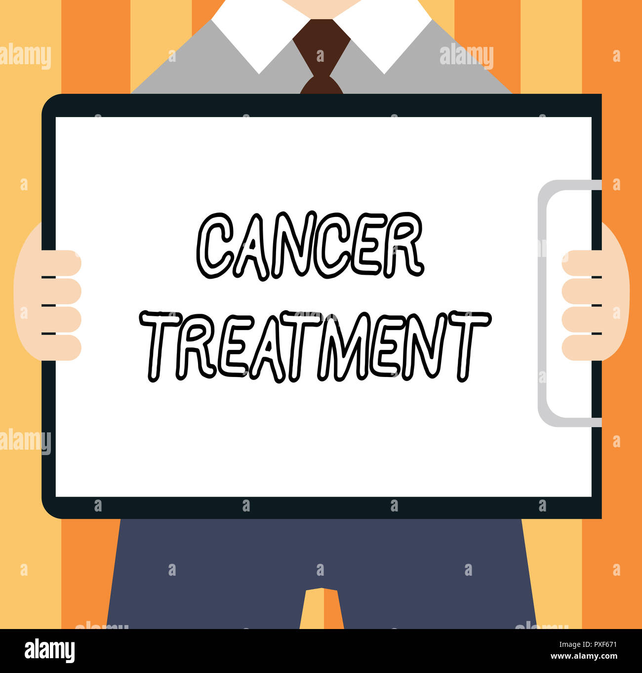 Word writing text Cancer Treatment. Business concept for Use of surgery ...