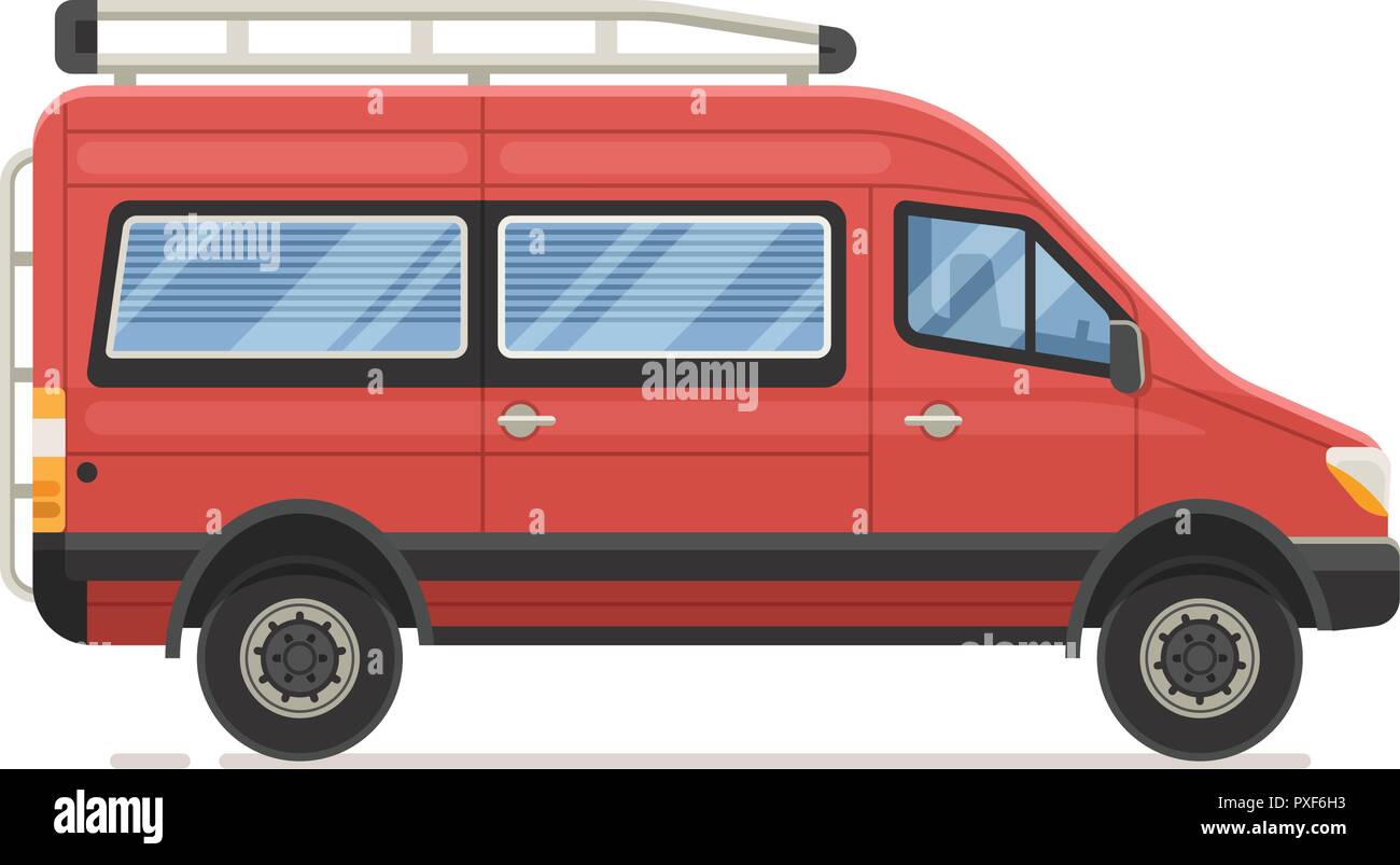 Family minivan Stock Vector Images - Alamy