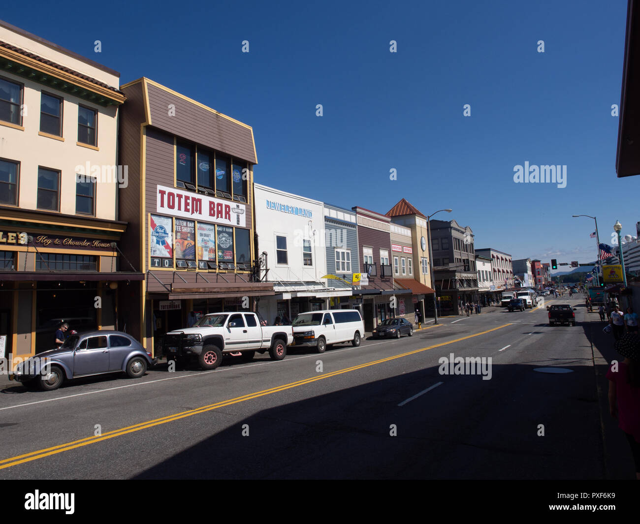 Alaska ketchikan buildings hi-res stock photography and images - Alamy