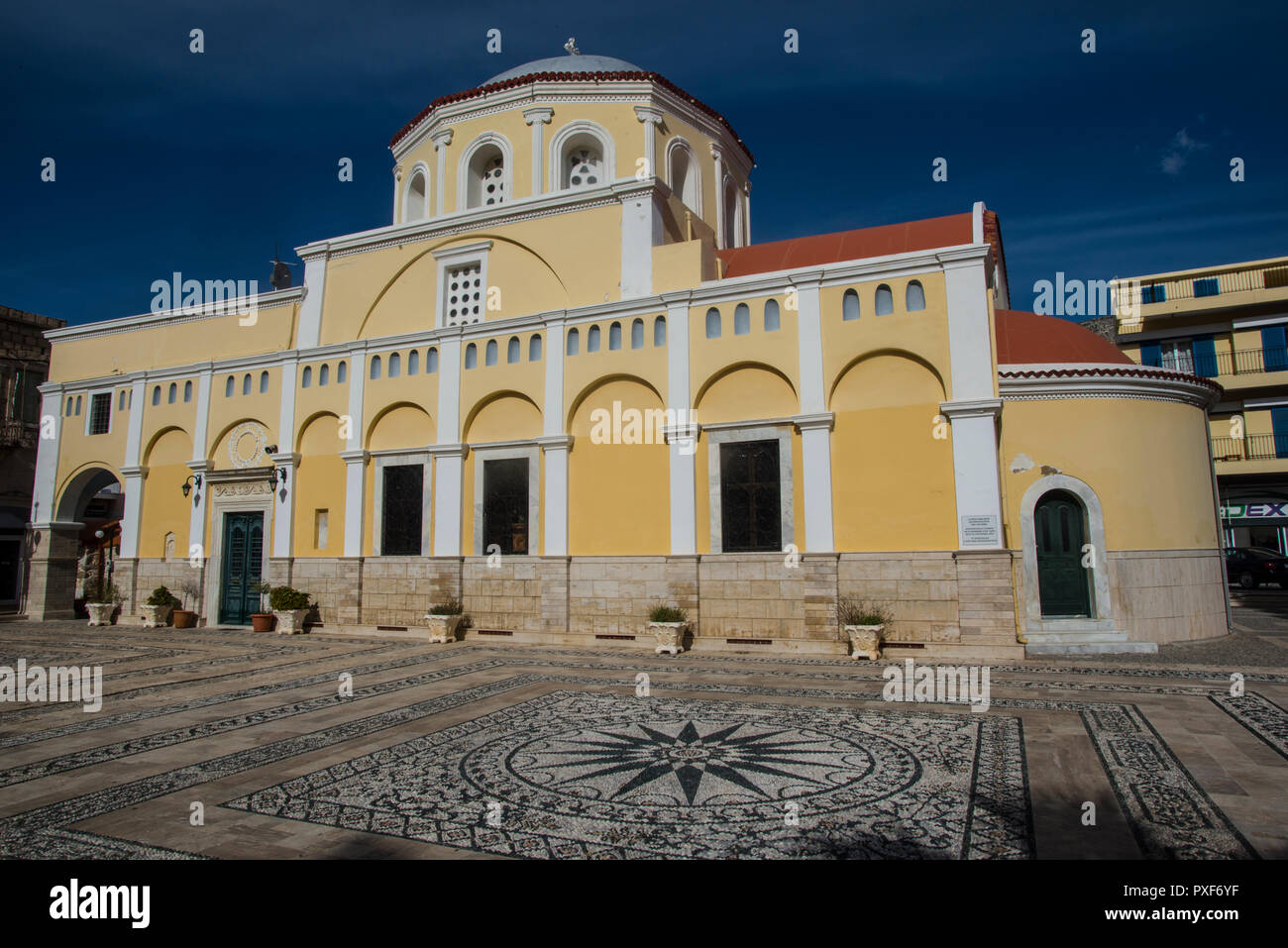 europe, greece, dodecanese, kalymnos, island, pothia, town, metropolis ...