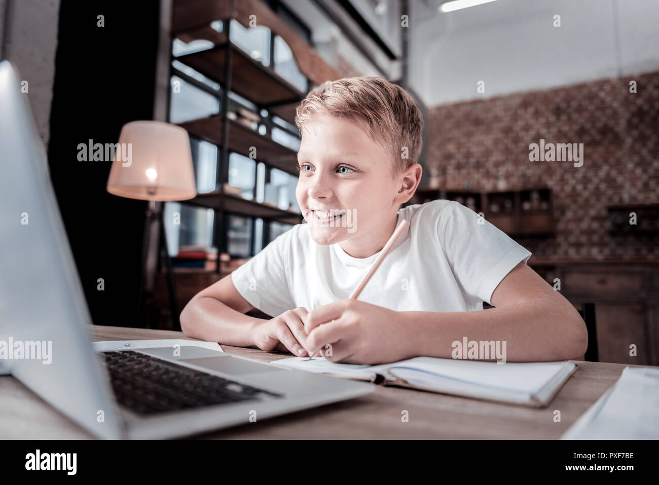 Upbringing development confident boy hi-res stock photography and ...