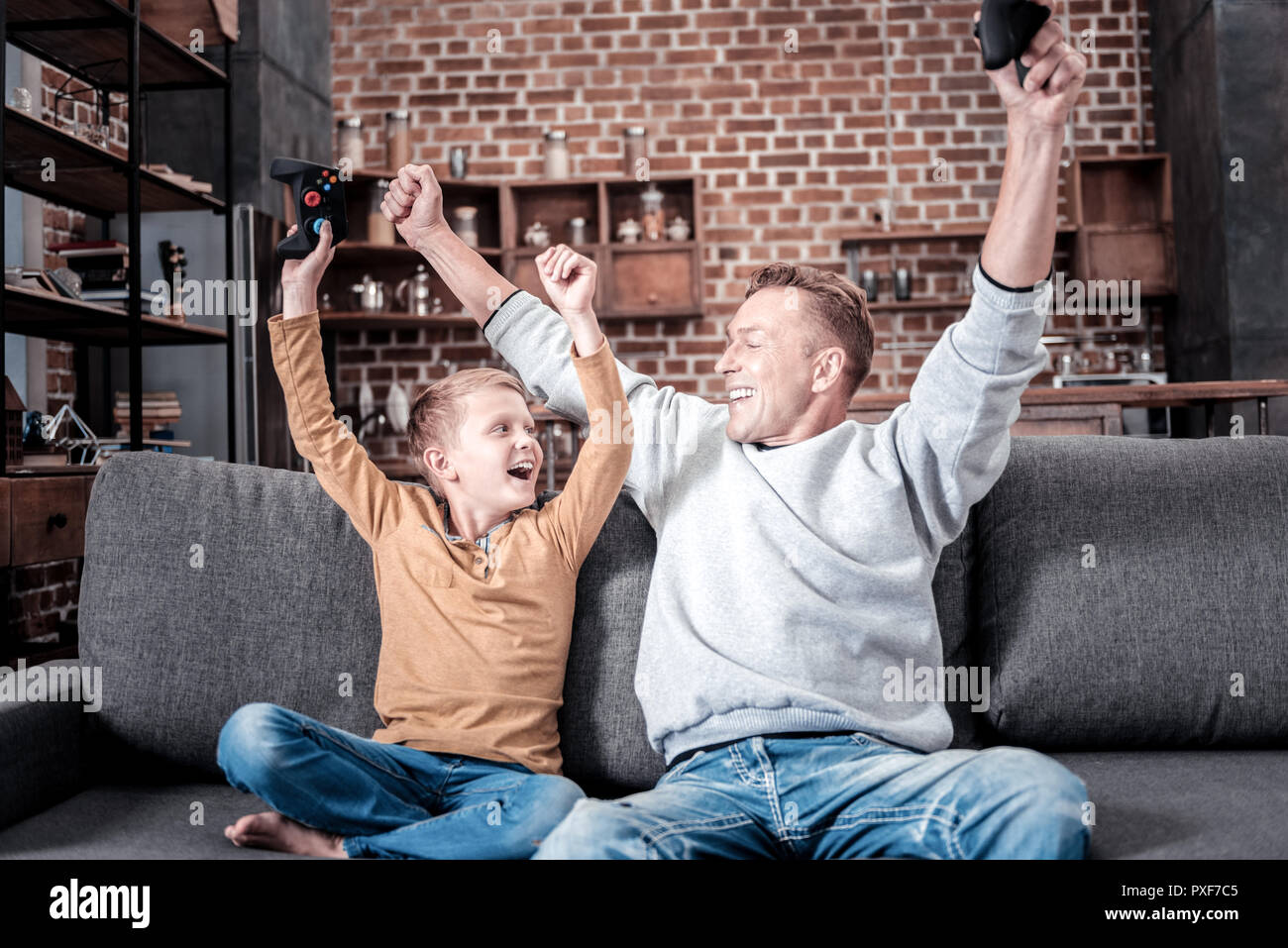 Happy natives hi-res stock photography and images - Alamy