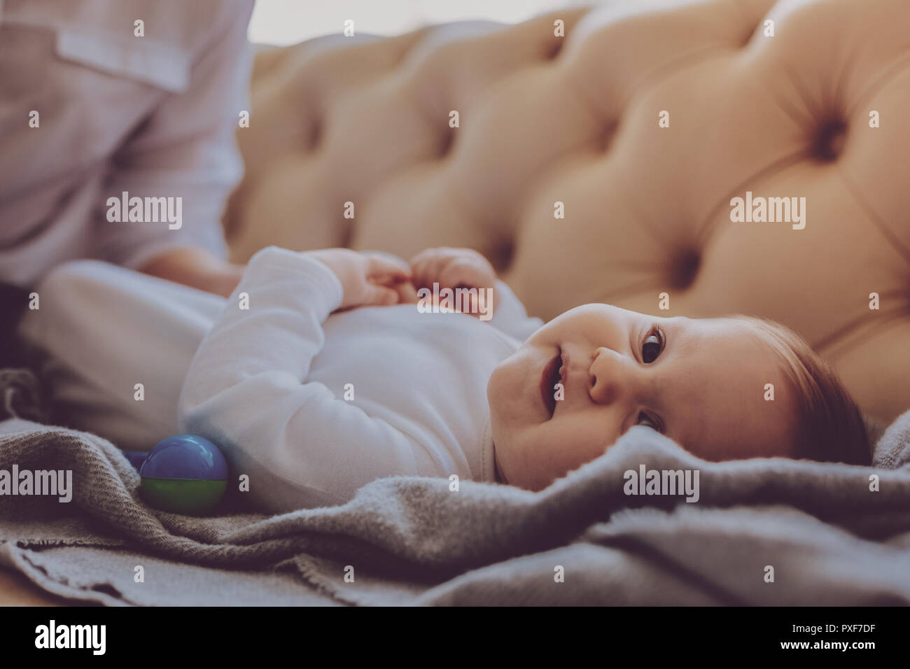 Mother and father toddler focus hi-res stock photography and images - Alamy