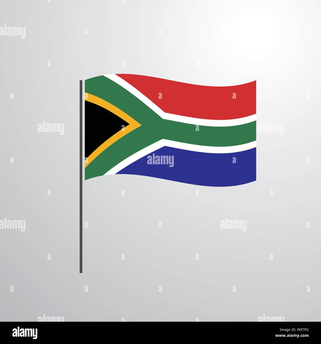 Wavy south african flag High Resolution Stock Photography and Images ...
