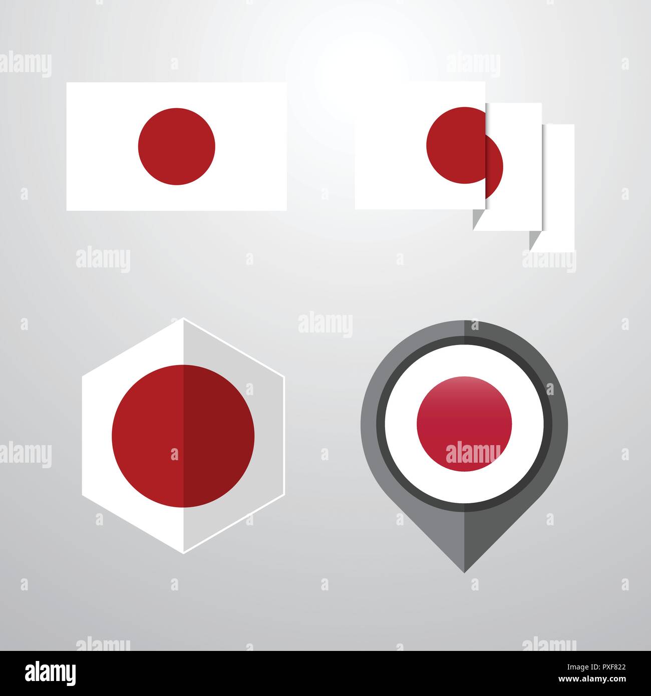 Japanese map vintage Stock Vector Images - Alamy