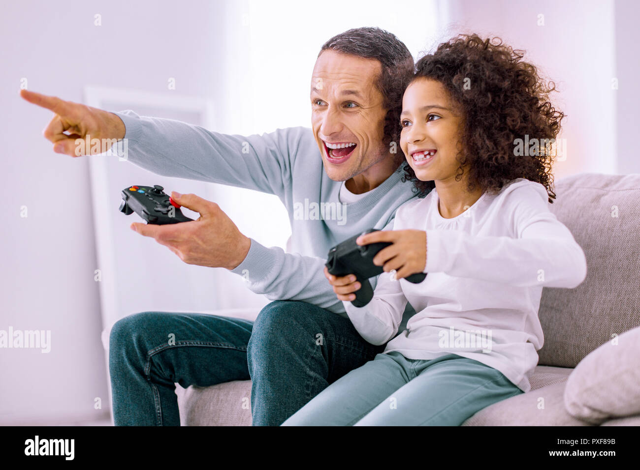 Person Pointing At Something