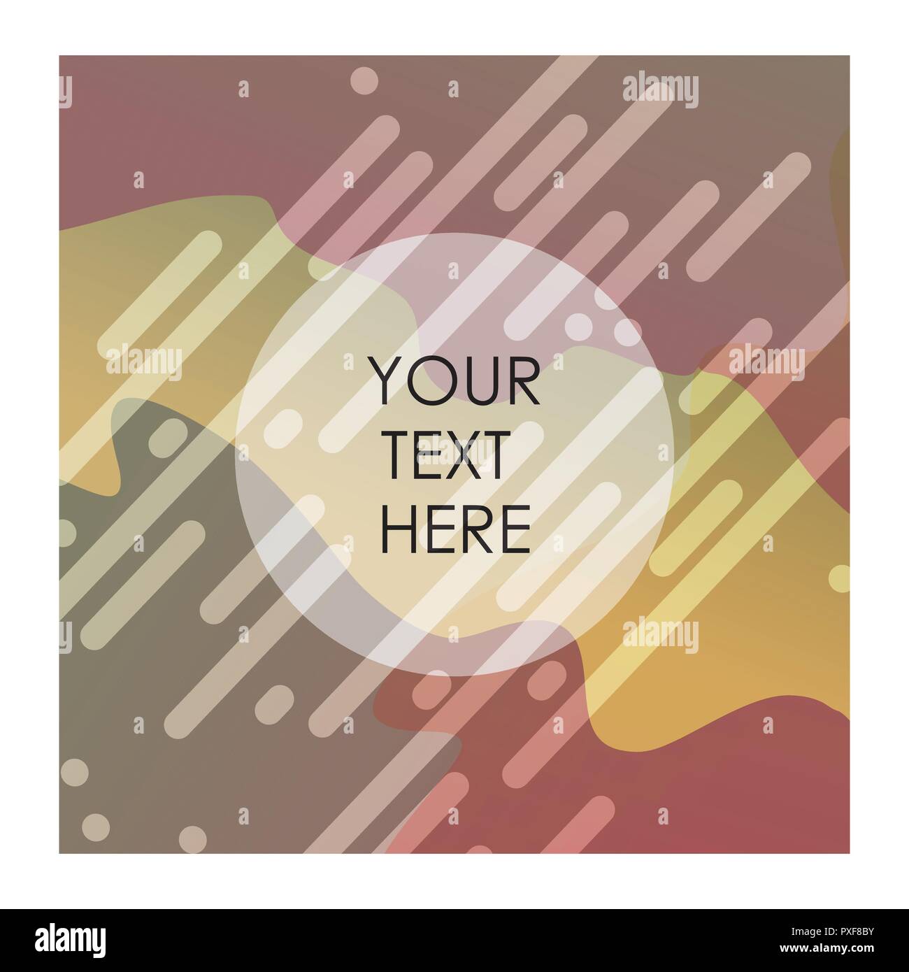 Multicolor background with typography vector Stock Vector Image & Art ...