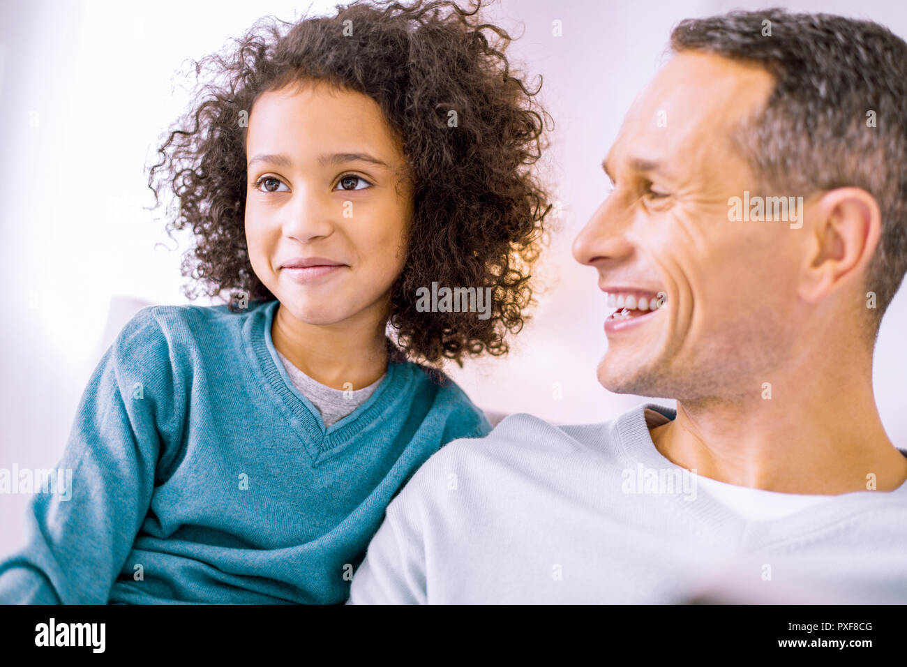Child deep in thoughts hi-res stock photography and images - Alamy