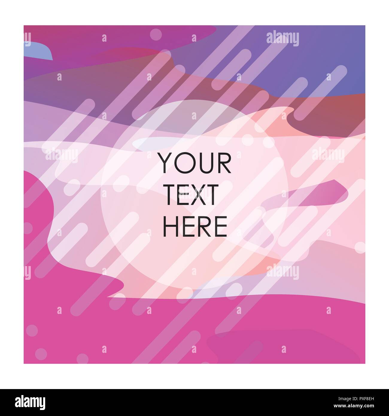 Colorful background with typography design vector Stock Vector Image ...