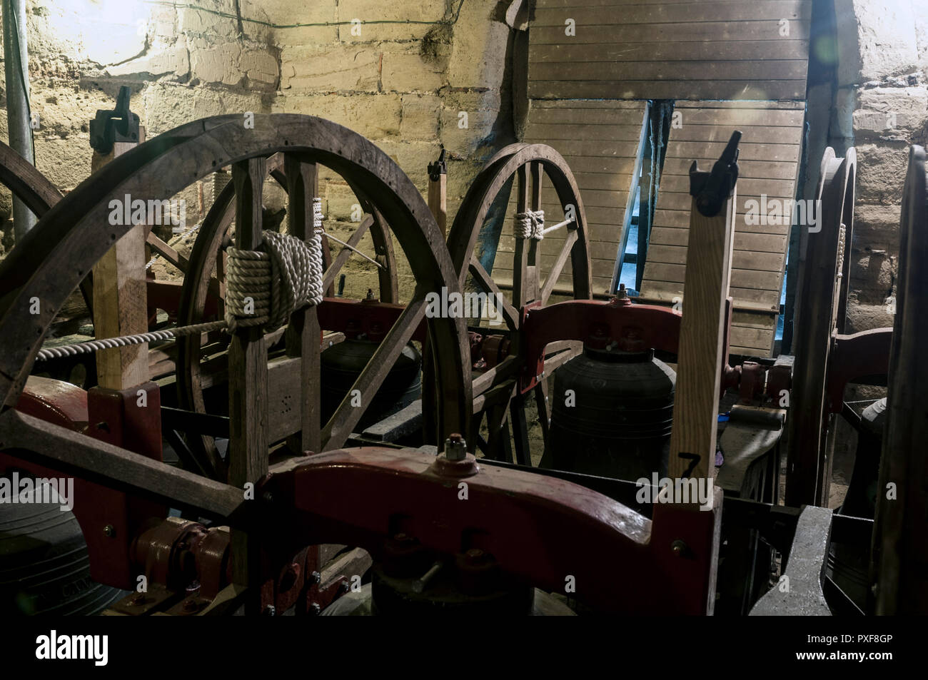 Belfry inside interior view hi-res stock photography and images - Alamy
