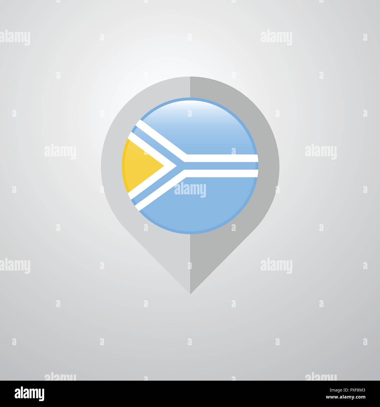 Tuva flag Stock Vector Images - Alamy