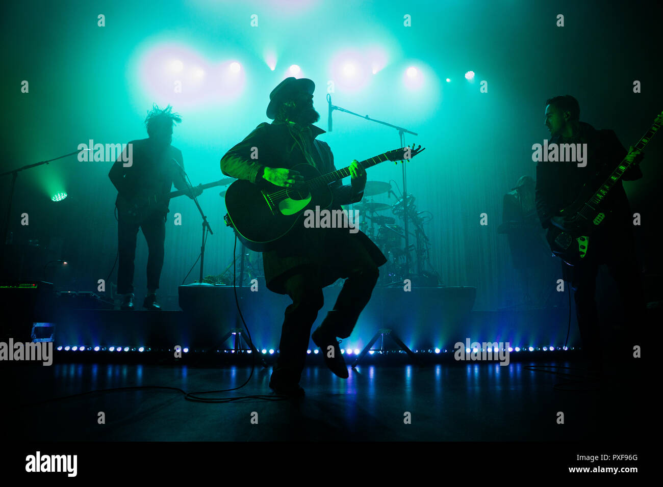 Denmark, Copenhagen - October 19, 2018. The American indie folk band ...