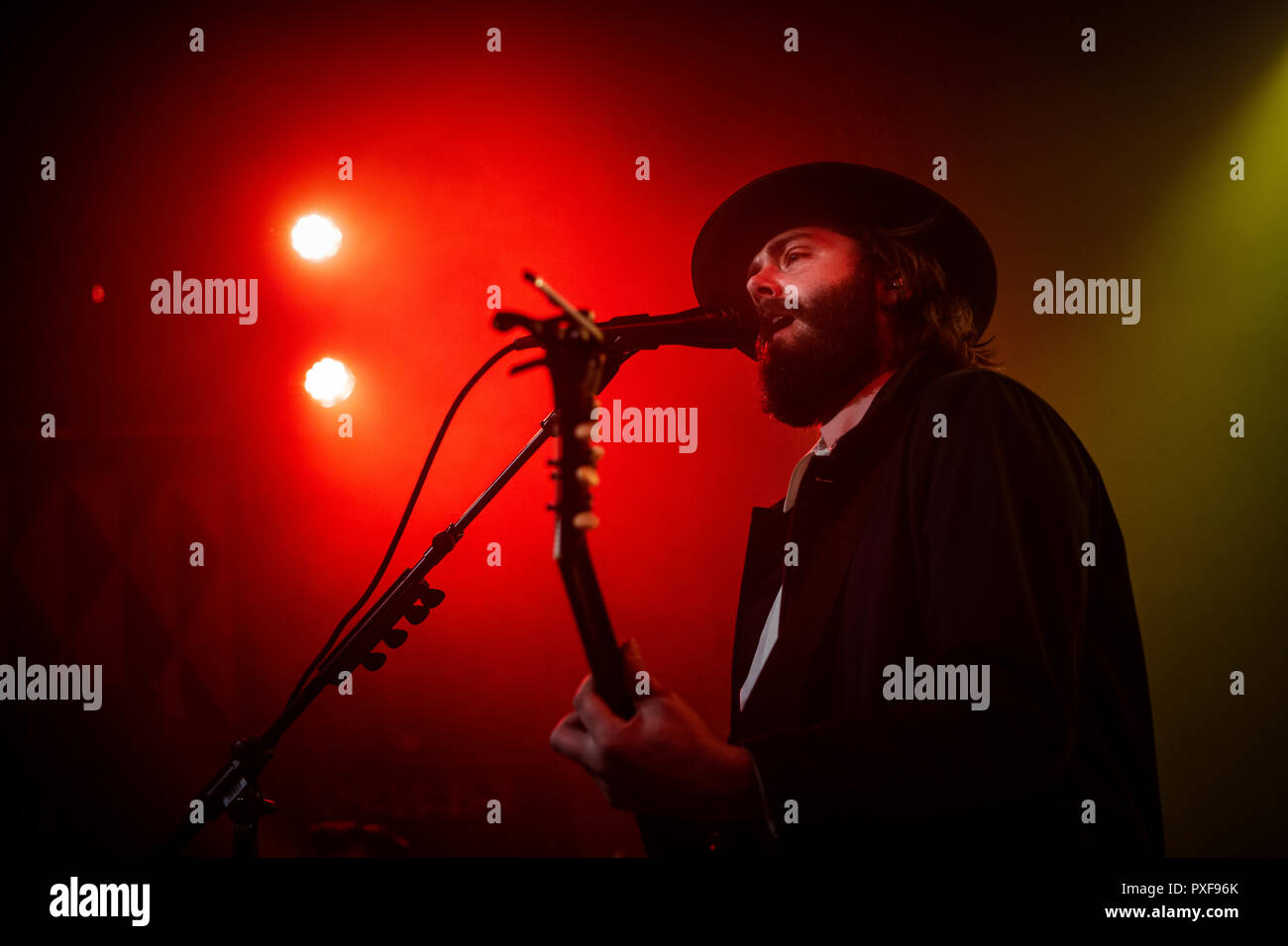 Denmark, Copenhagen - October 19, 2018. The American indie folk band ...