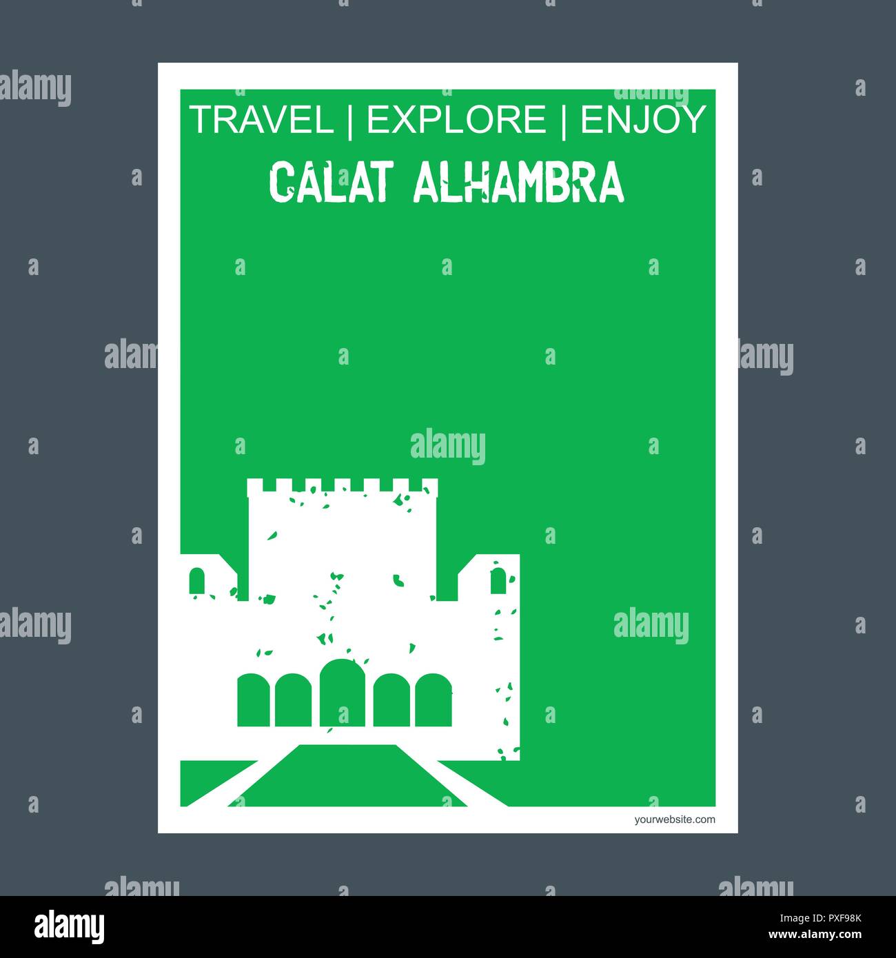 Granada architecture Stock Vector Images - Alamy