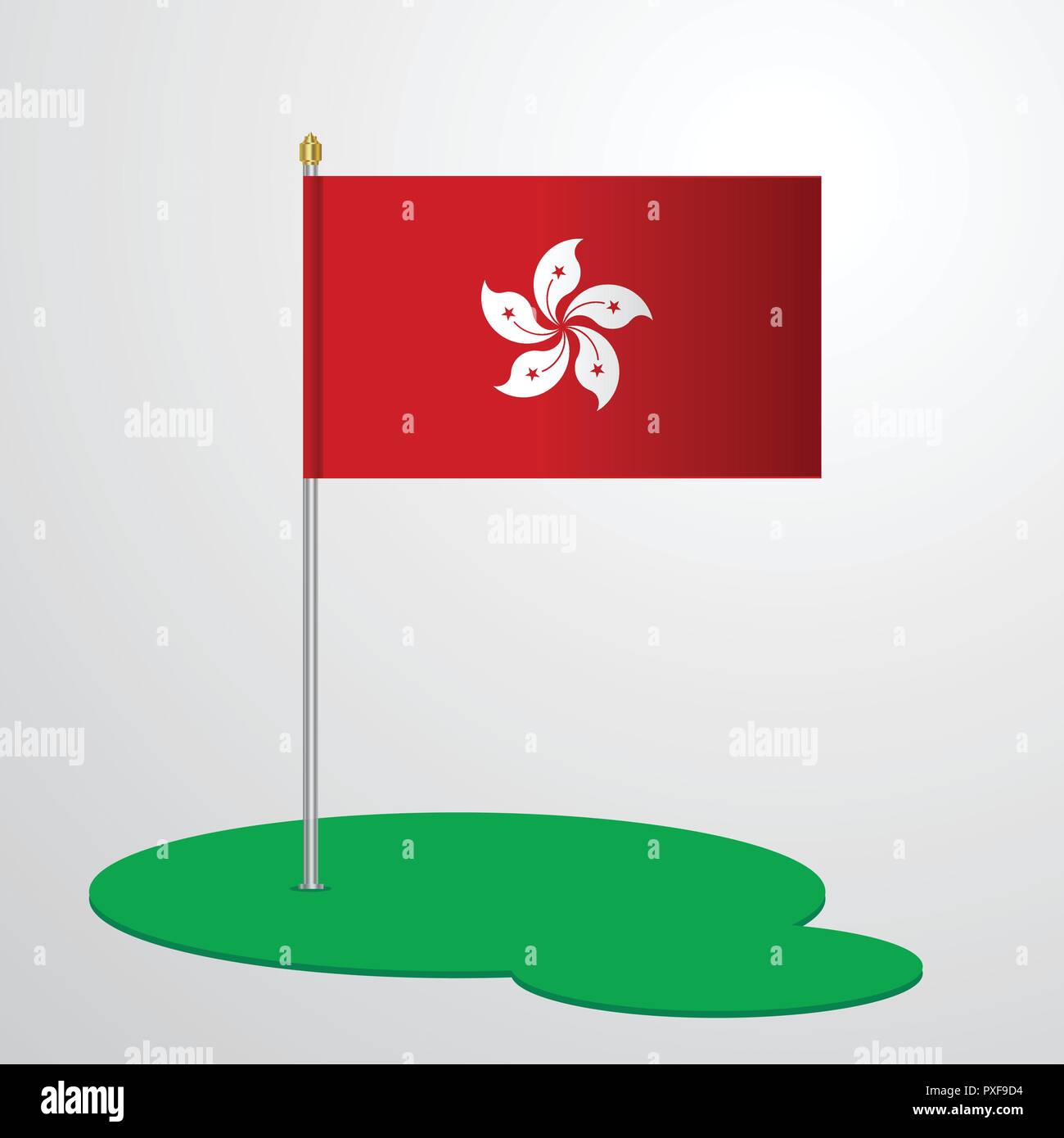 Flag of hongkong Stock Vector Images - Alamy