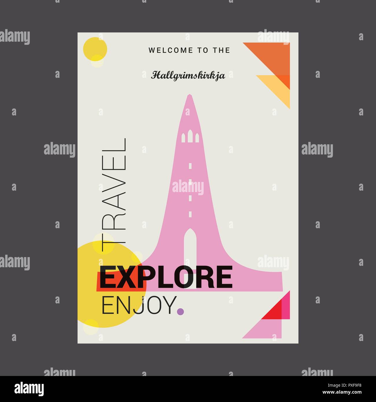 Iceland brochure Stock Vector Images - Alamy