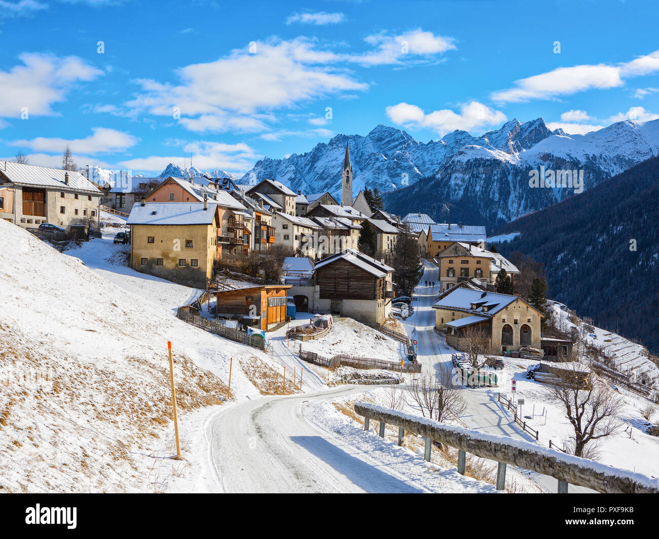 Guarda village hi-res stock photography and images - Alamy