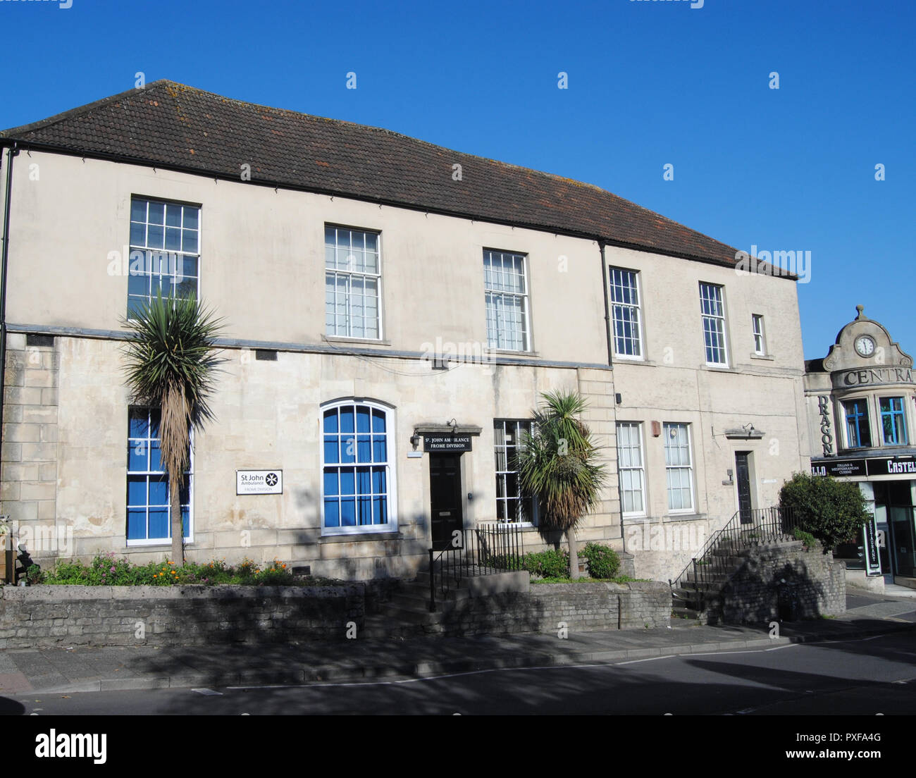 The Historic Buildings of Frome, Somerset, England Stock Photo - Alamy