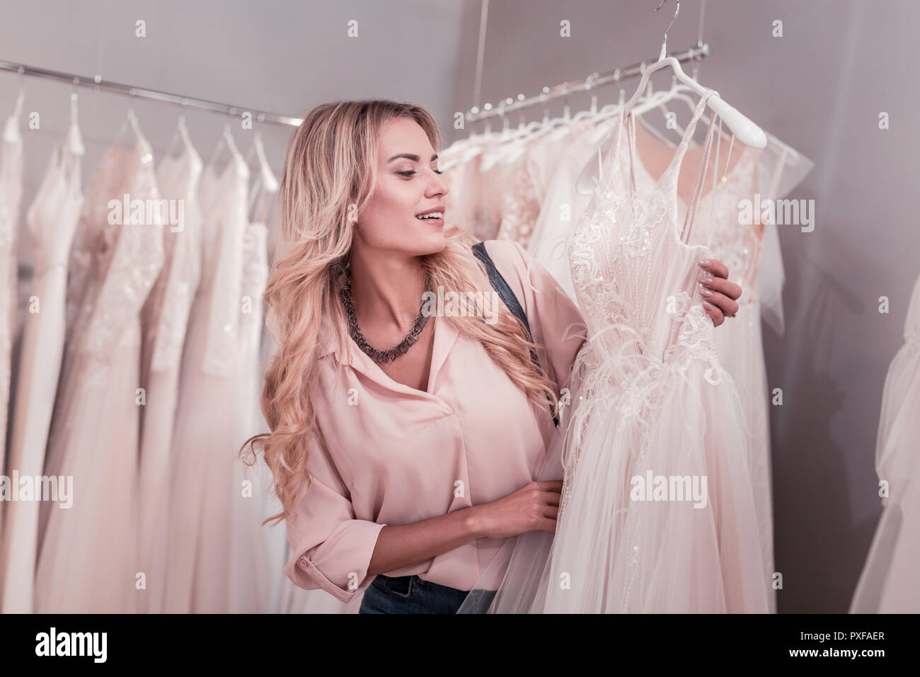 Choosing a dress hi-res stock photography and images - Alamy