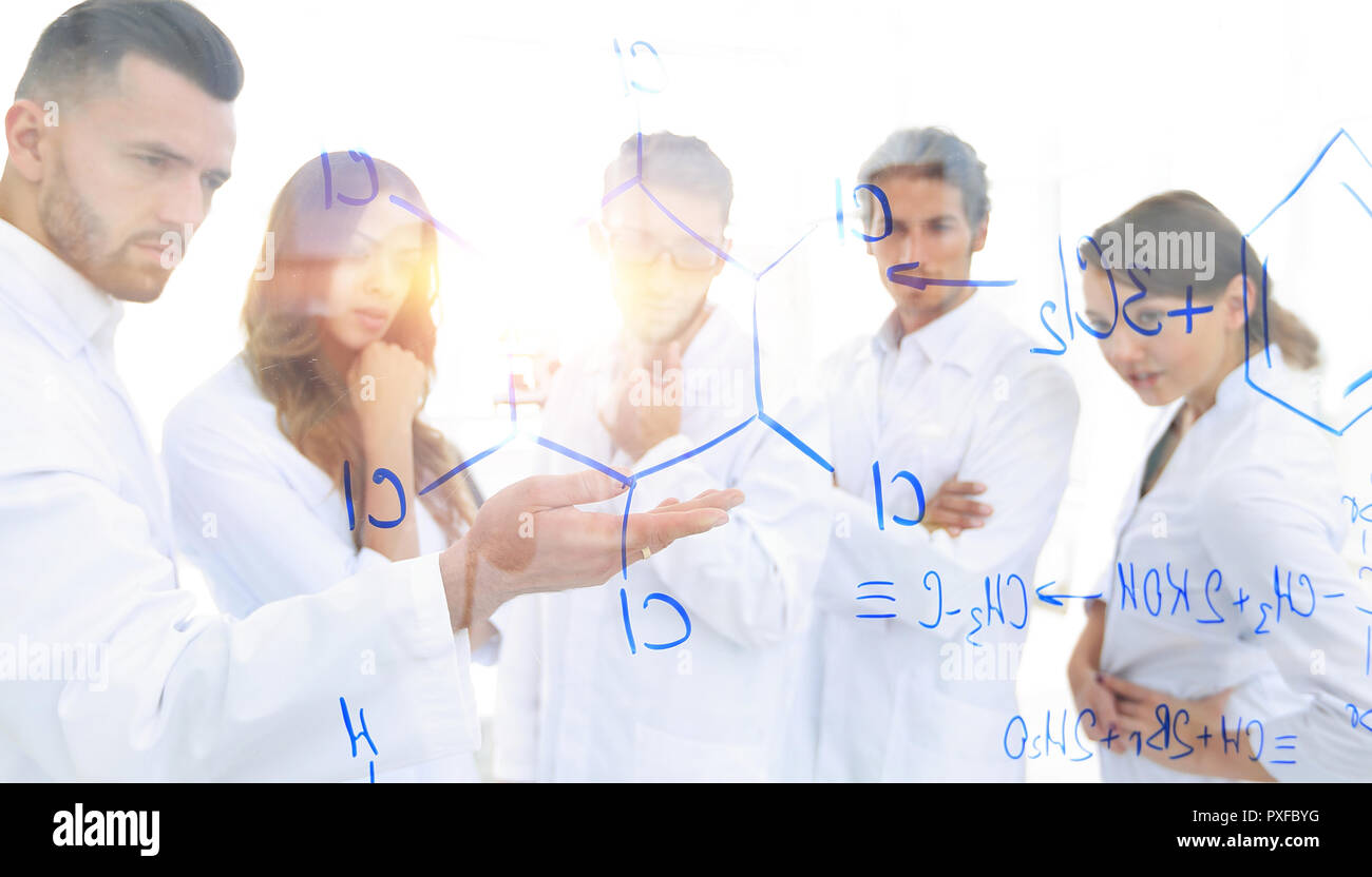 group of laboratory employees Stock Photo - Alamy