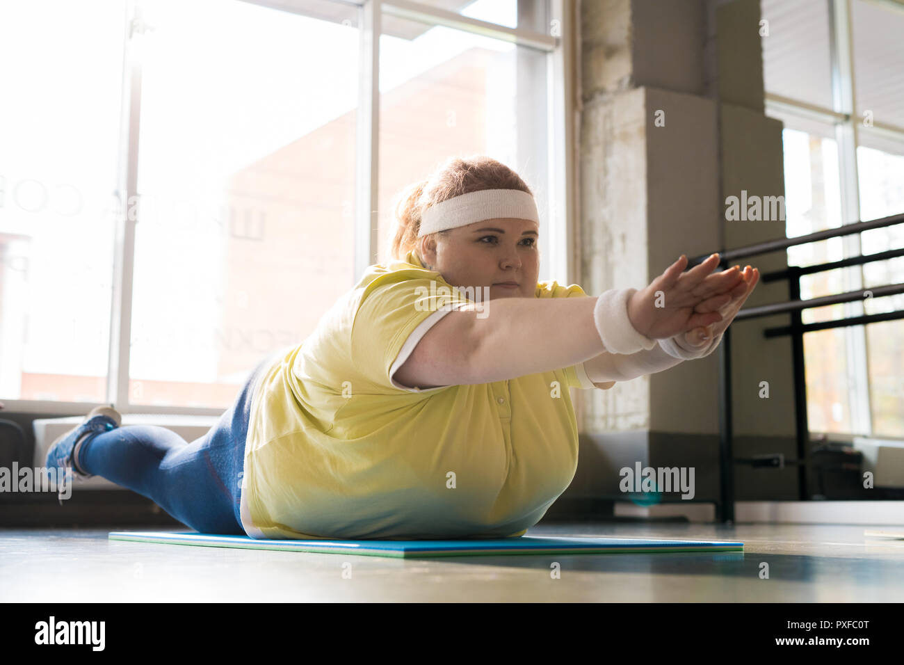 Obese Woman Eating High Resolution Stock Photography and Images - Alamy
