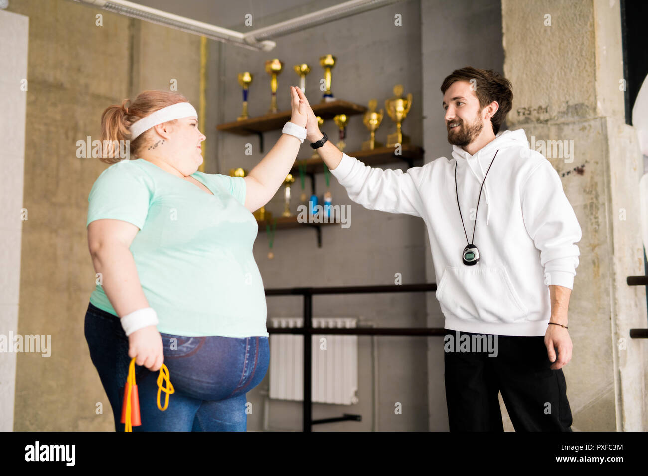 Successful training hi-res stock photography and images - Alamy