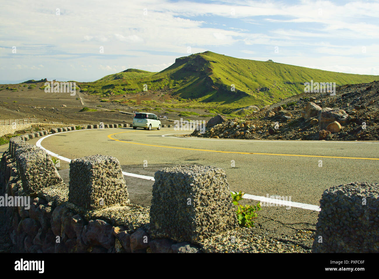 Aso panorama line hi-res stock photography and images - Alamy