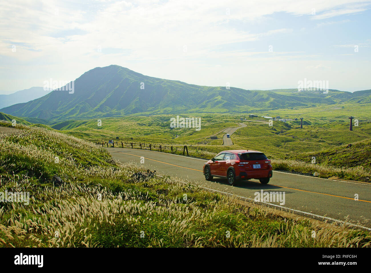 Aso panorama line hi-res stock photography and images - Alamy