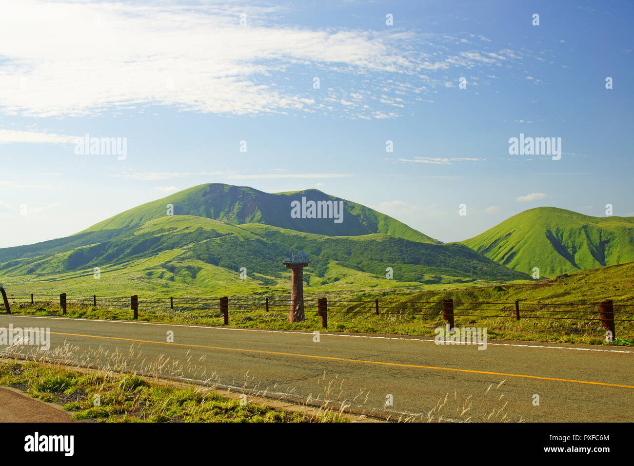 Aso panorama line hi-res stock photography and images - Alamy