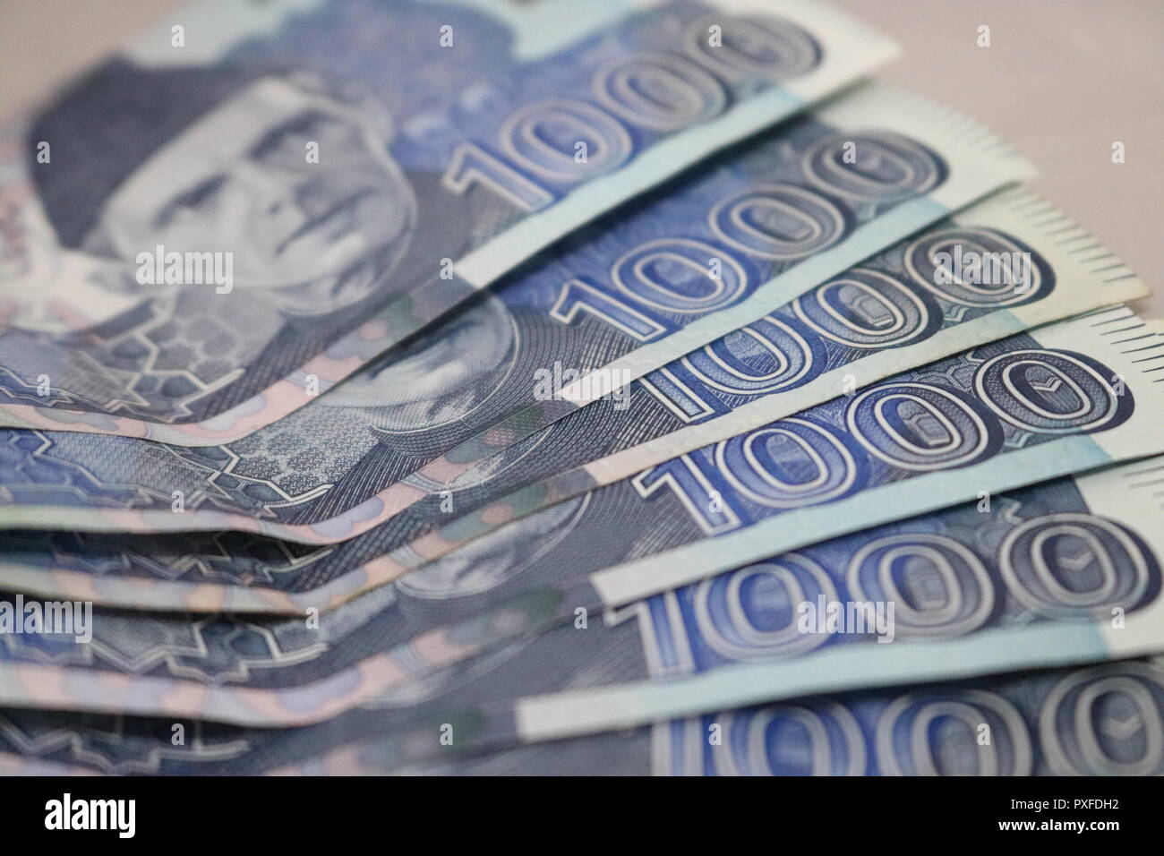 1000 Rupee Note Pakistani