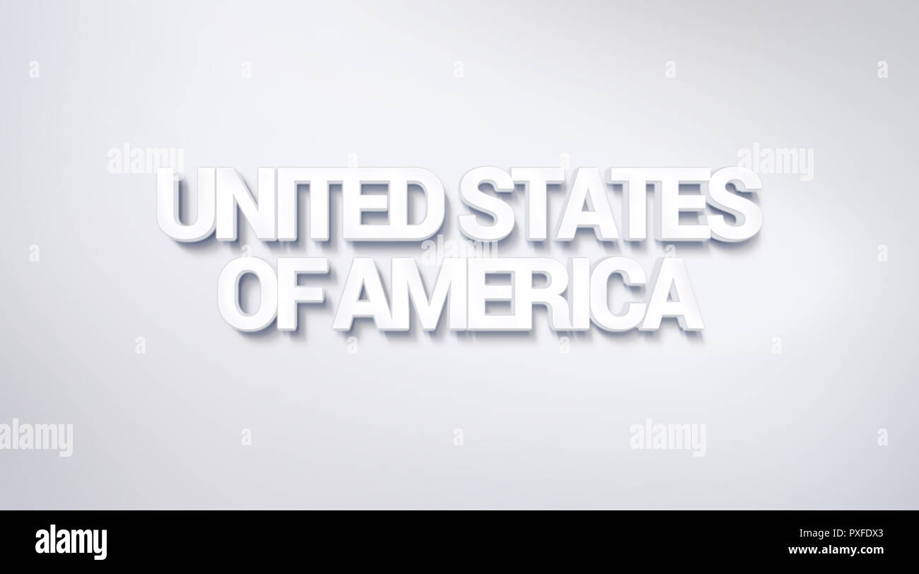 United States of America, text design. calligraphy. Typography poster ...