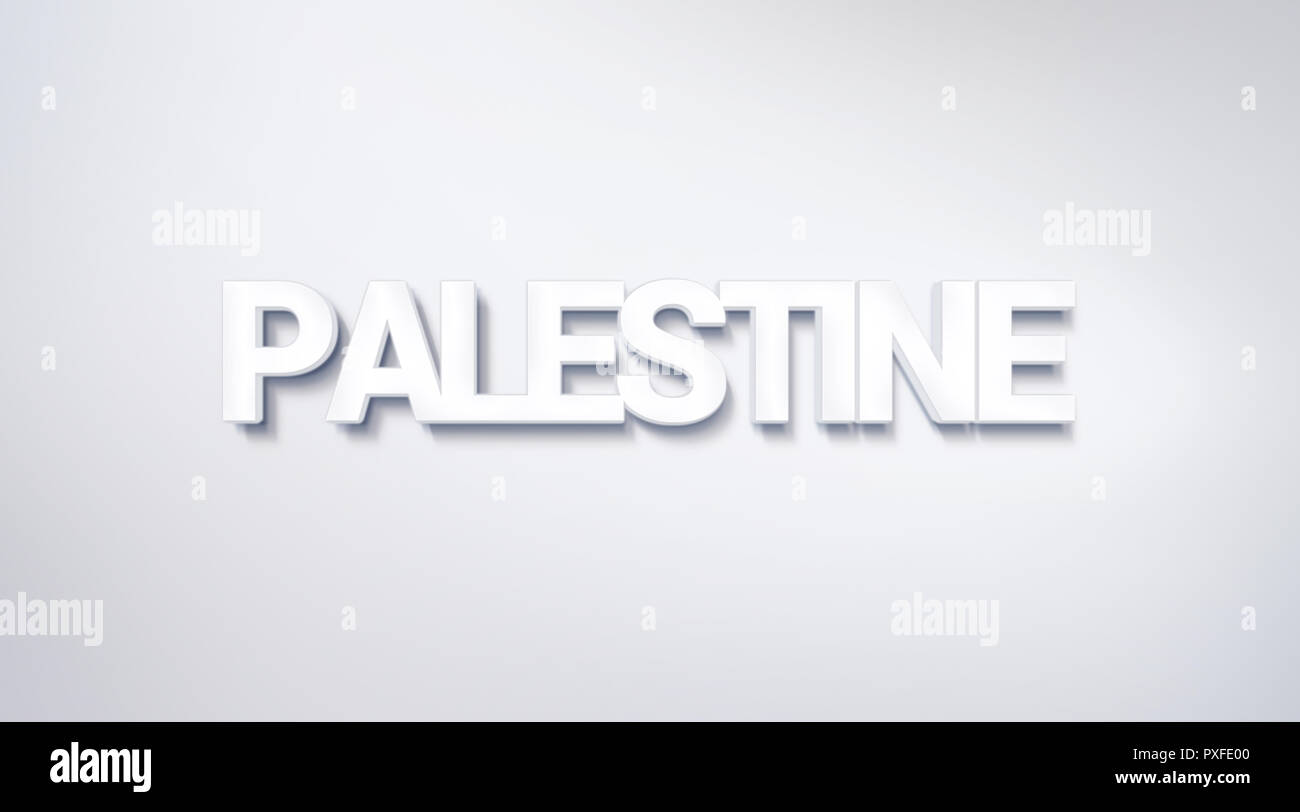 Palestine, text design. calligraphy. Typography poster. Usable as ...